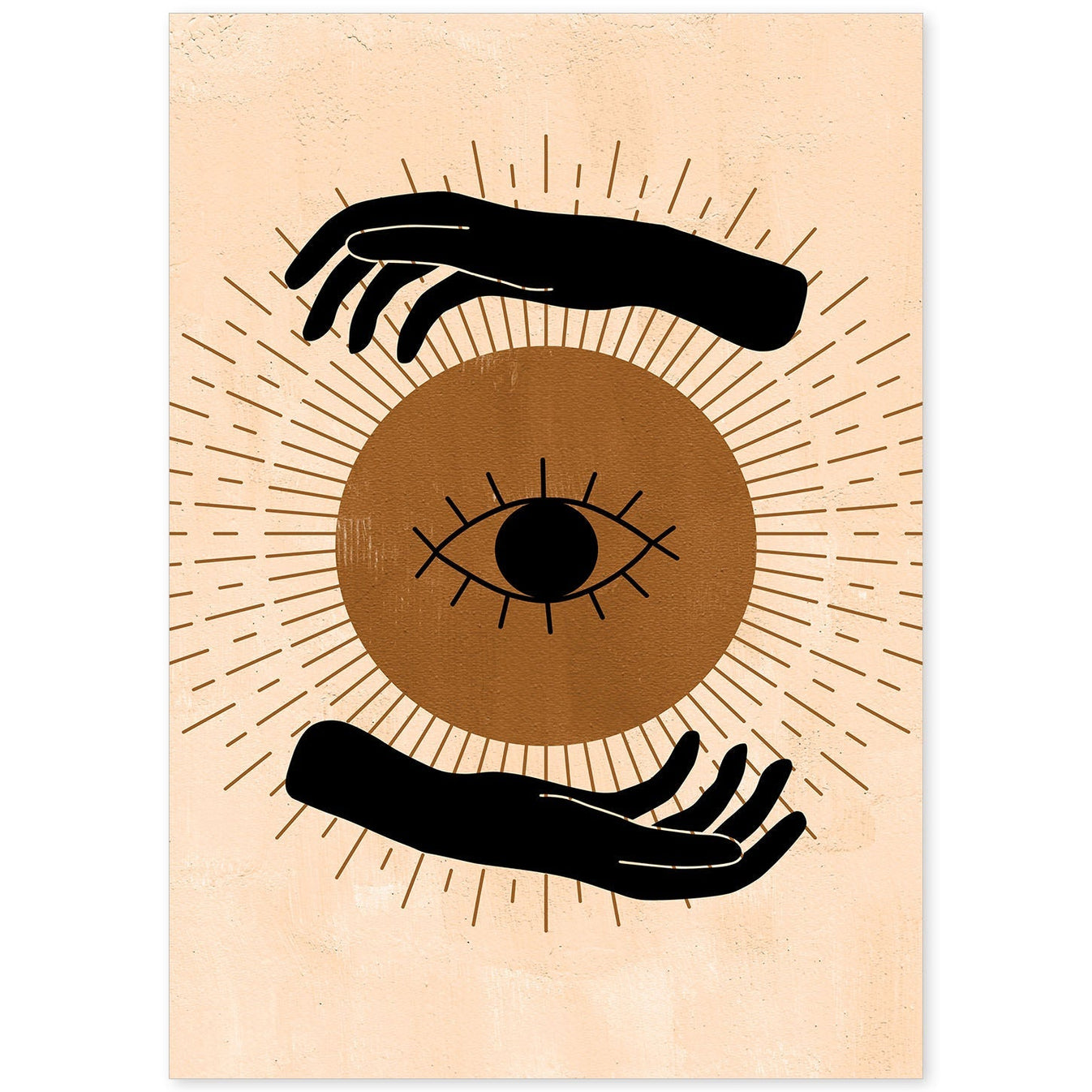 Póster Místico de Soles y Lunas – Nacnic Estudio SL