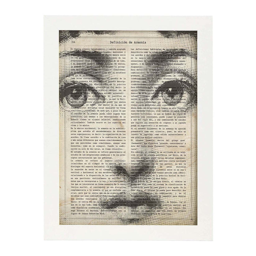 Póster de Lina Cavalieri y Personajes Importantes – Nacnic Estudio SL